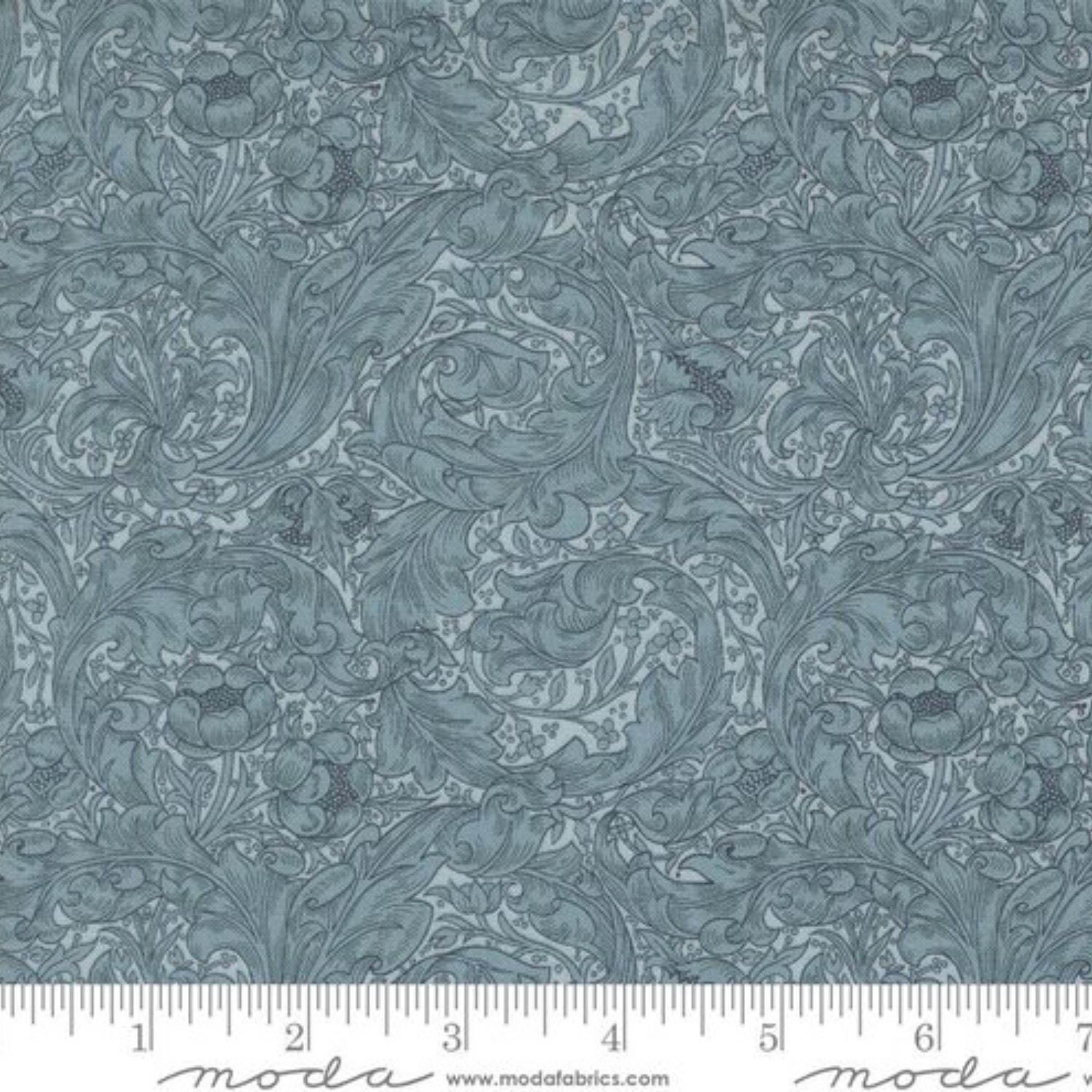 Moda - Morris Manor Flourish Sky #8394 13